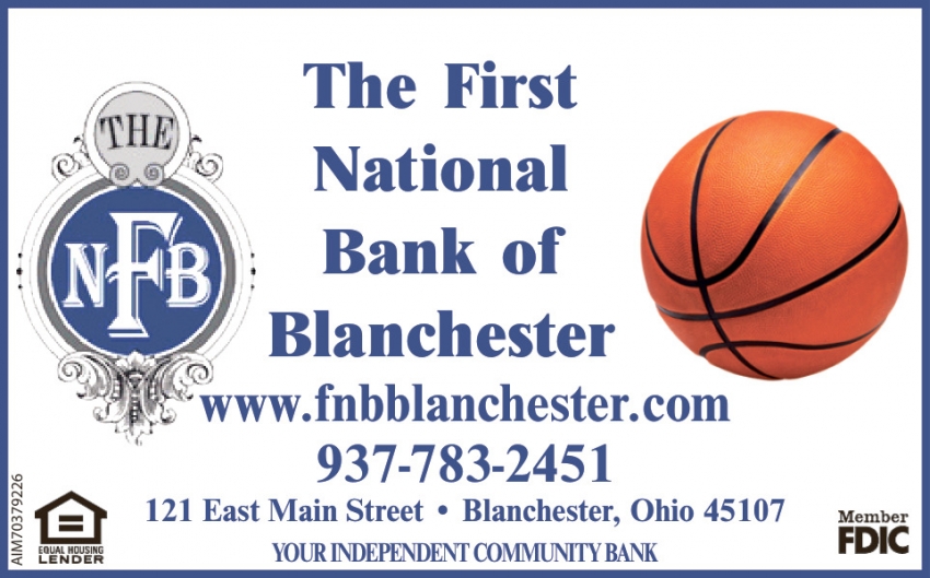 Your Independent Community Bank, The First National Bank of Blanchester ...